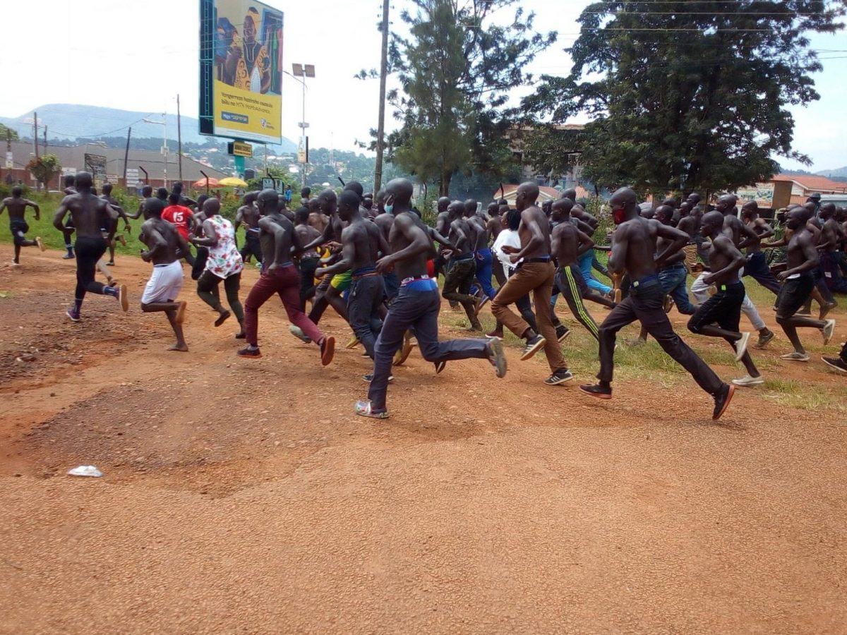 UWA Applicants at Kaunda Grounds in Gulu City turned up in big numbers ...