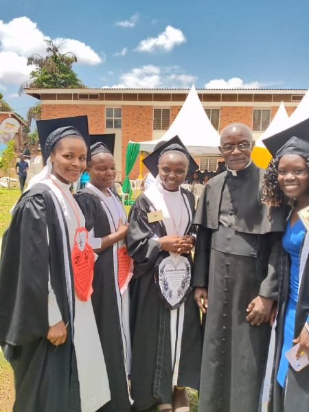 Two little sisters Graduate with certificates in Nursing at Nsambya ...