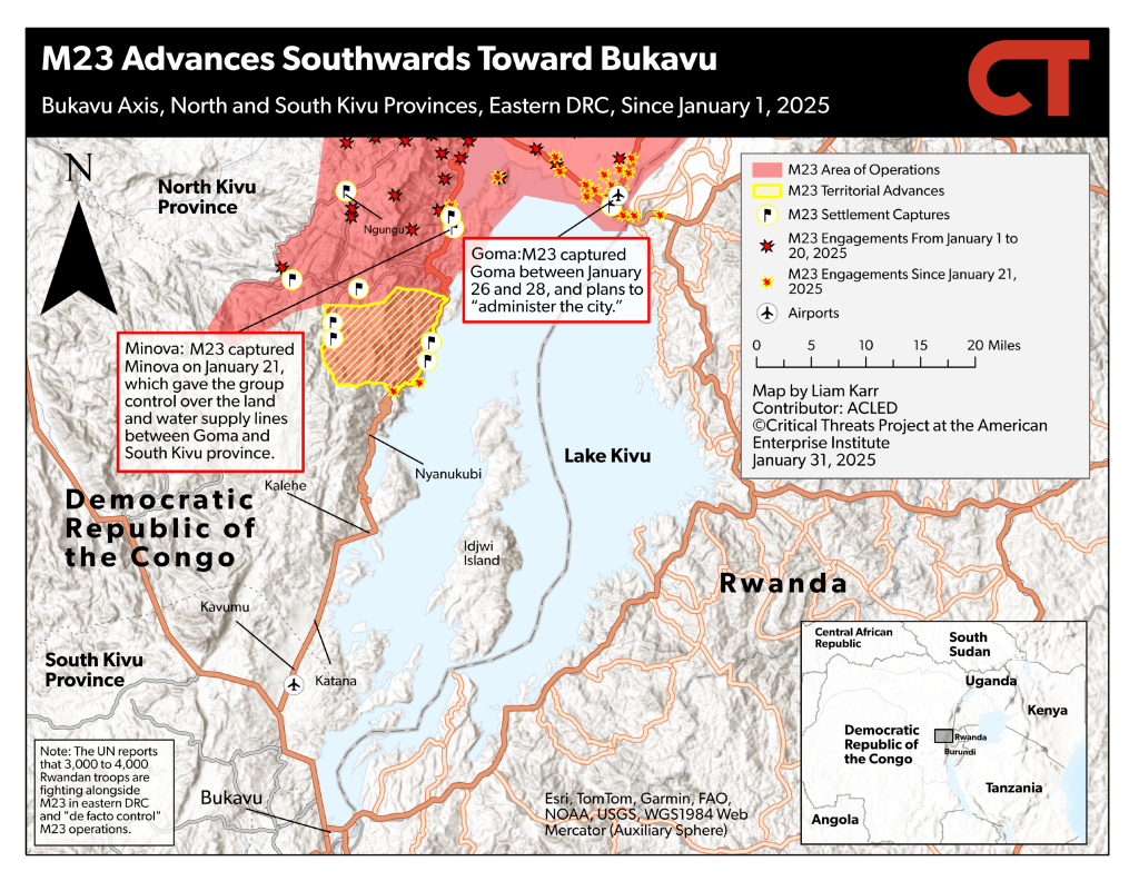 M23 March Threatens Expanded Conflict in DR Congo and Regional War in ...