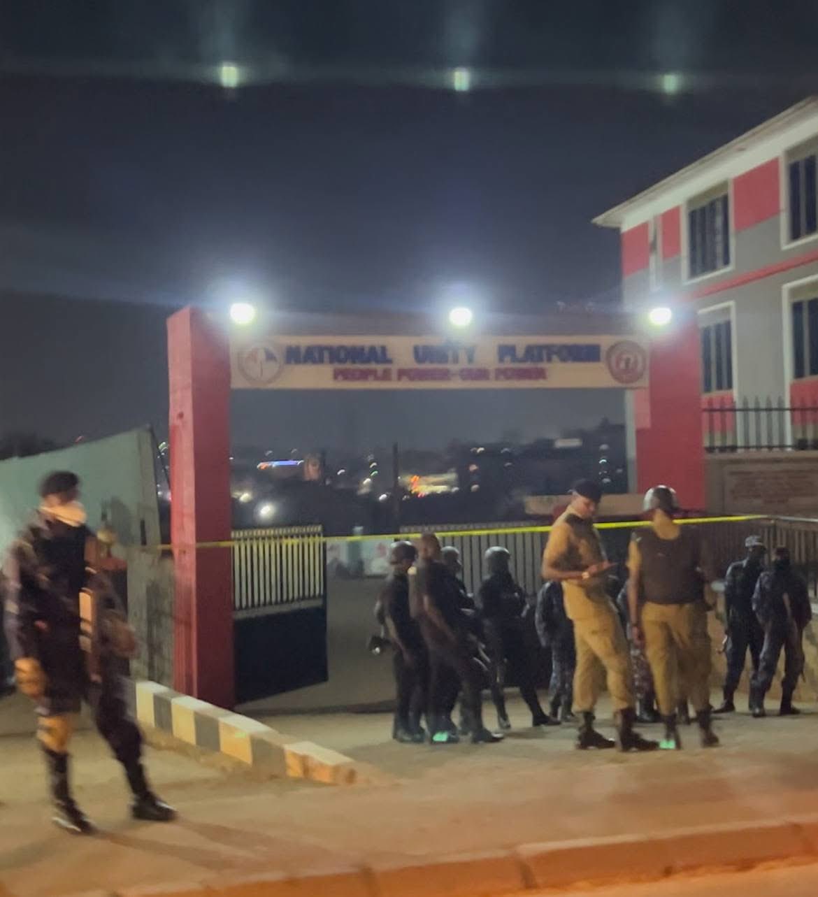 Security Raid NUP offices in Kampala - Kasese Guide Radio