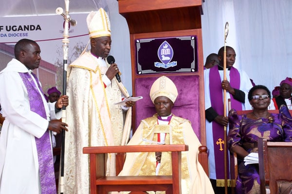 Canon Nsereko installed as Seventh Bishop of west Buganda Diocese ...