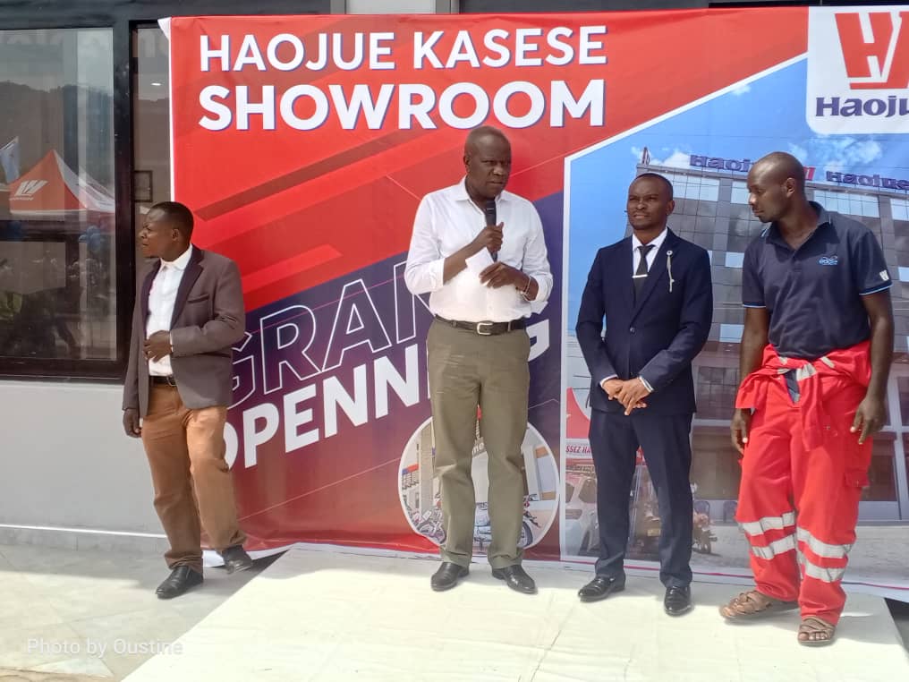Lt. Walunsimbi commissions HAOJUE store in Kasese Municipality - Kasese ...
